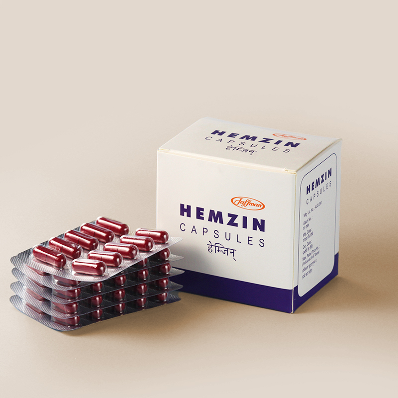 Hemzin Capsules – Ayurvedic Capsules for Hemoglobin & Blood Health Support