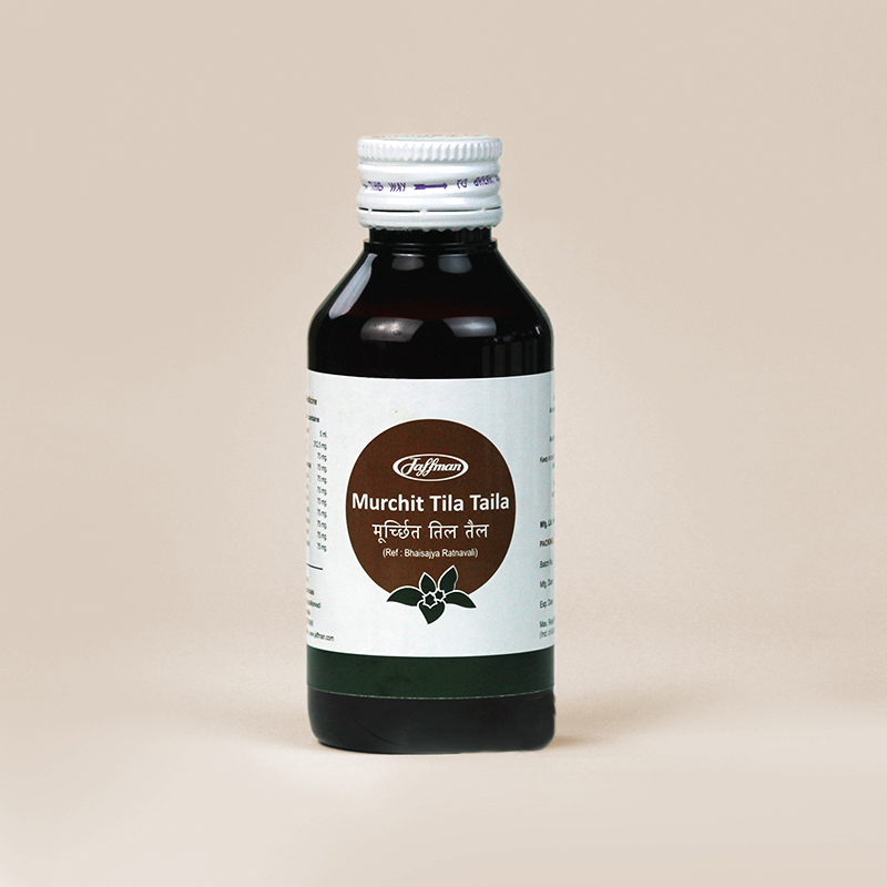 Murchita Tila Taila – Purified Ayurvedic Sesame Oil for Therapeutic ...