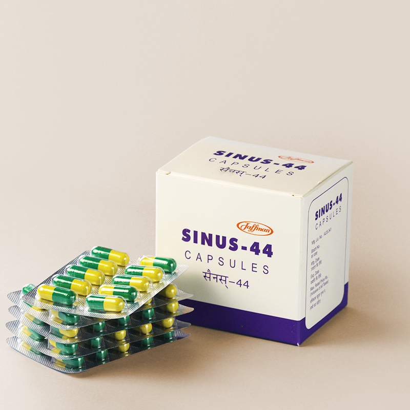 Sinus 44 Capsules – Ayurvedic Capsules for Sinus Relief & Nasal Health ...